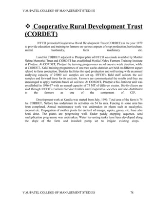 Project of iffco | PDF