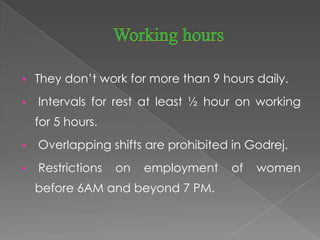 Project of industrial law on factory act | PPTX