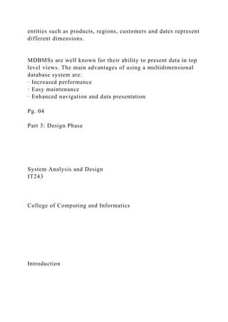 Project of IT243Customer Service For Electroni.docx | Databases ...
