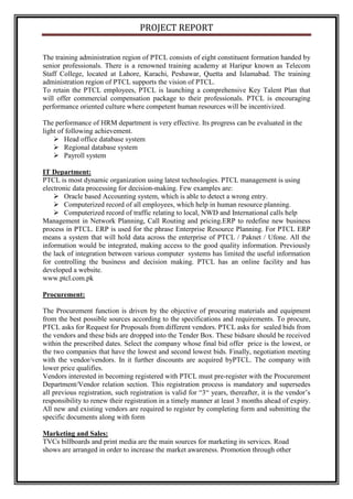 Project of management | PDF