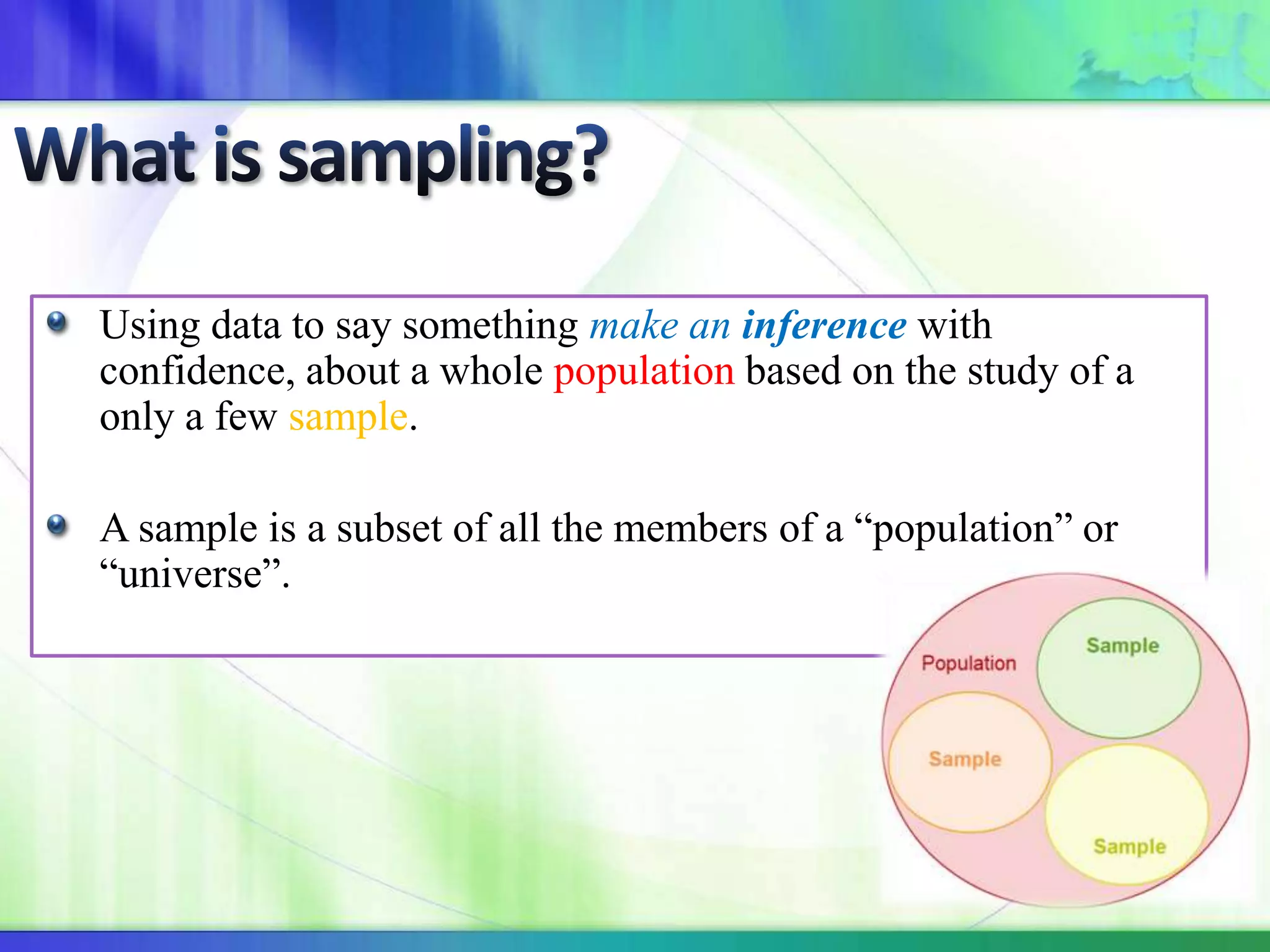 sampling types | PPT