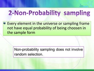 sampling types | PPT