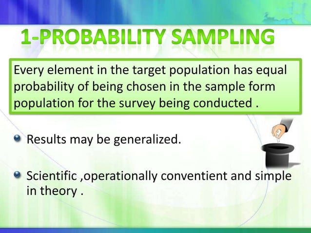sampling types | PPT