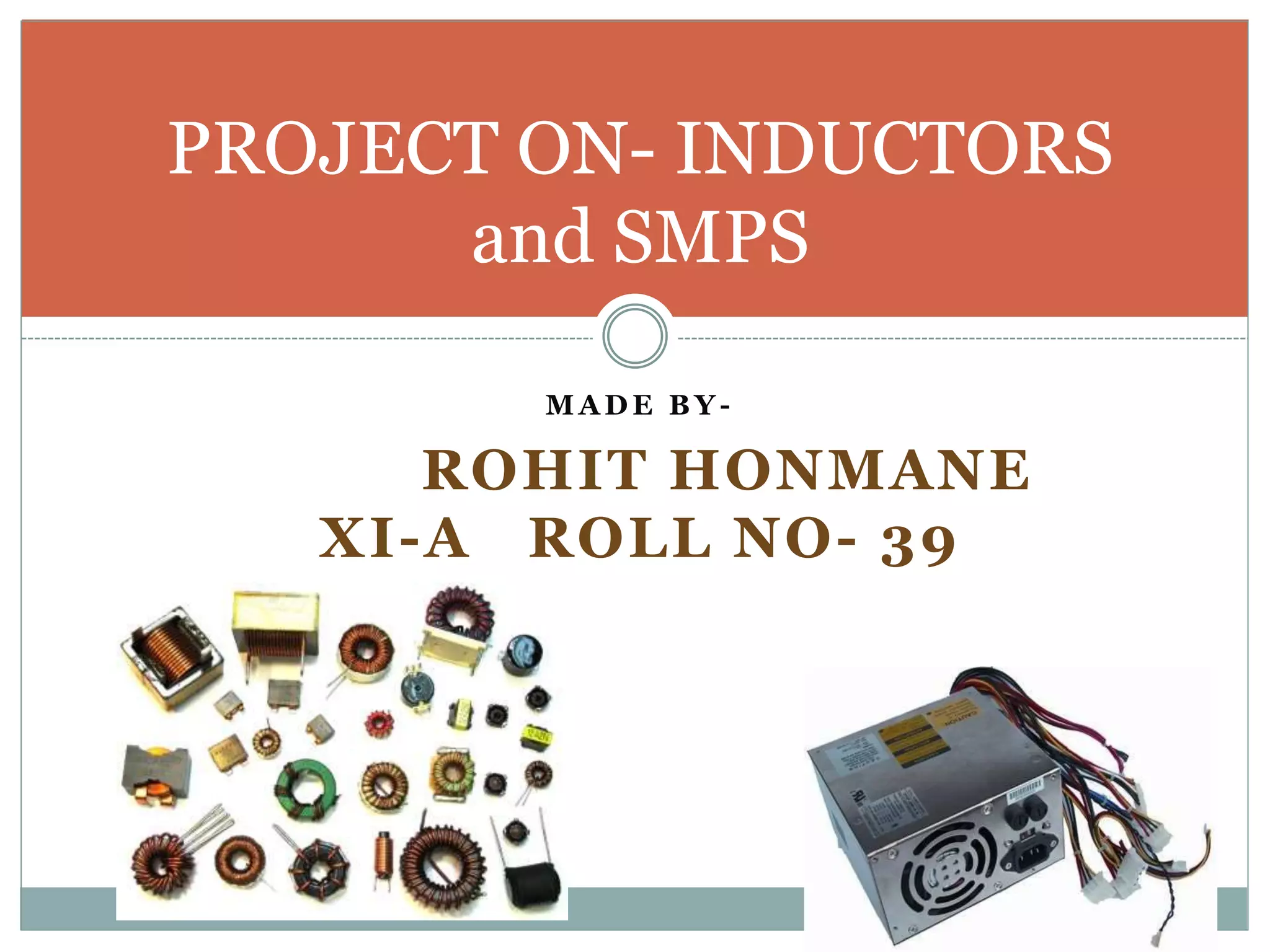 Inductors and Smps | PPTX