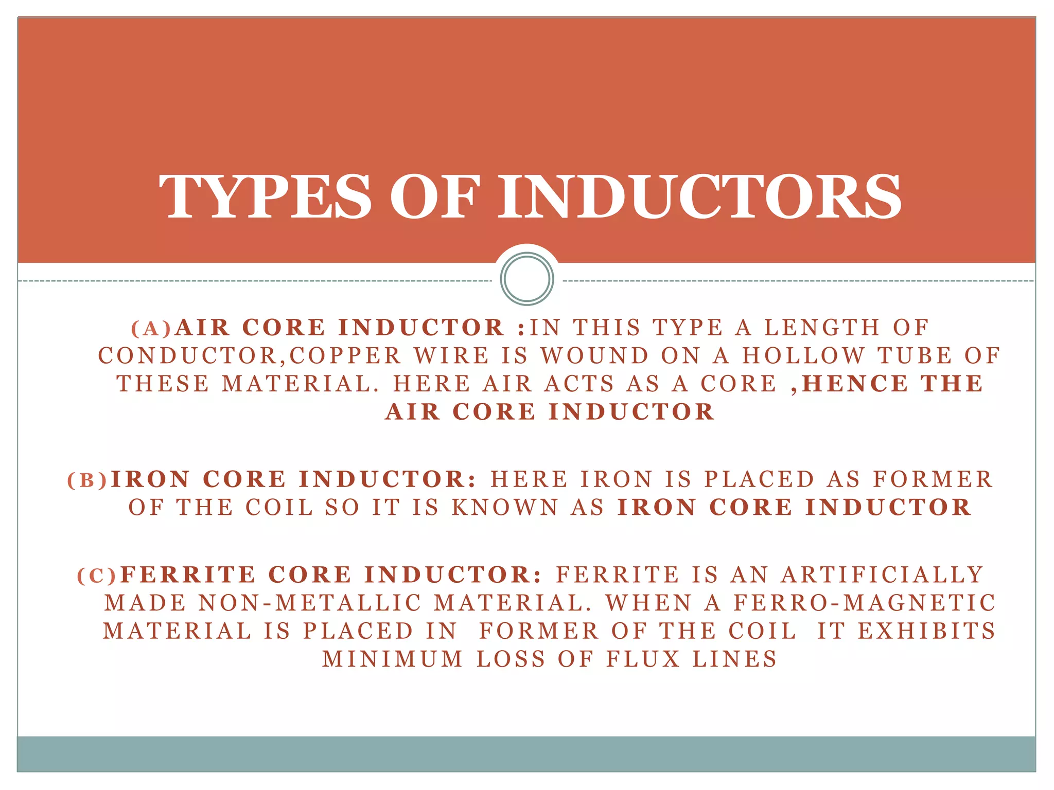 Inductors and Smps | PPTX