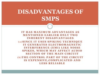 Inductors and Smps | PPTX