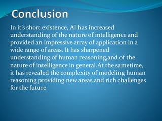 PPT on Airtificial Intelligence.pptx | Robotics | Technology & Computing