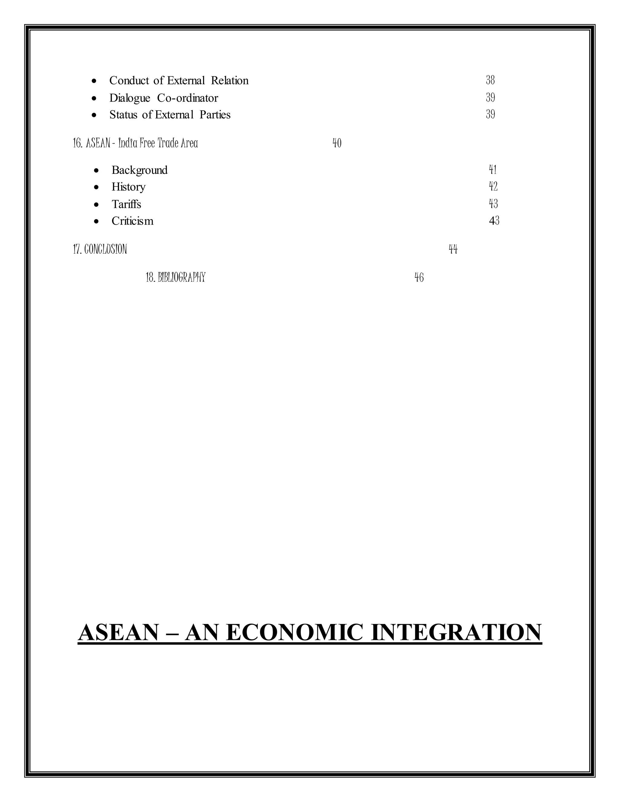 Project on ASEAN by Bhavna H. Raval | DOCX