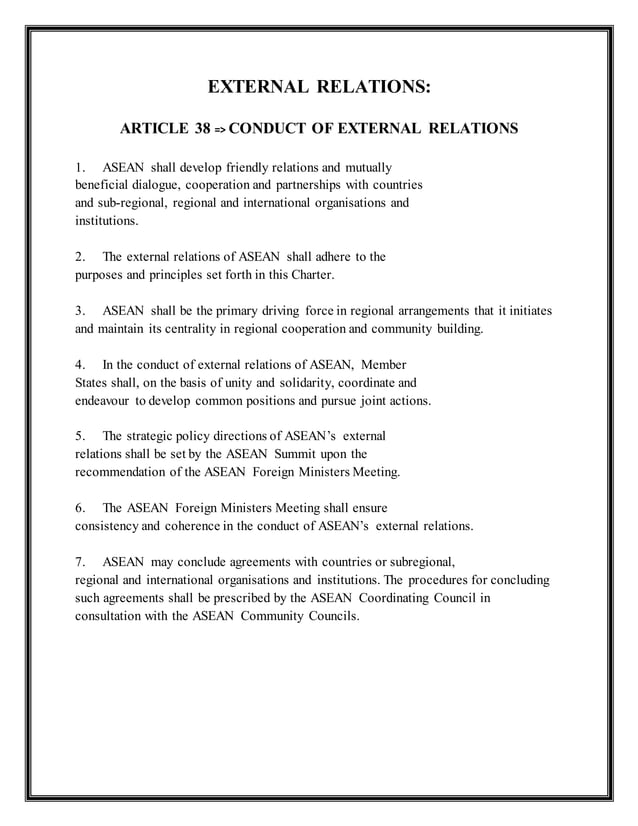 Project on ASEAN by Bhavna H. Raval | DOCX