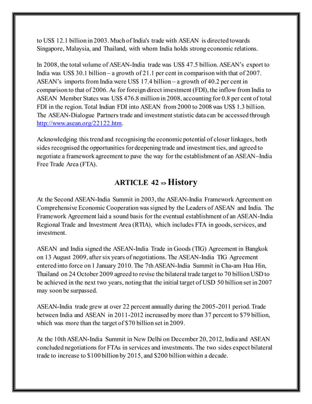 Project on ASEAN by Bhavna H. Raval | DOCX