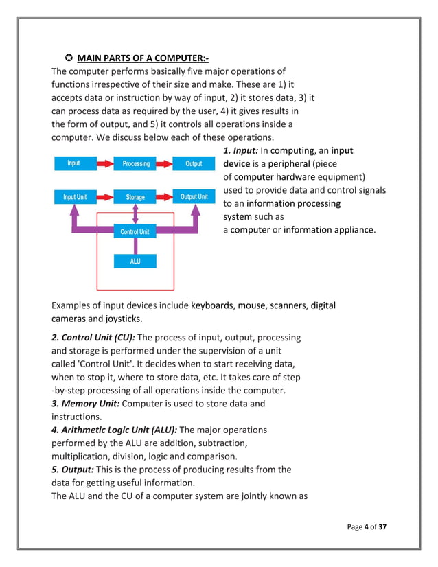 Project on computer assembling | PDF