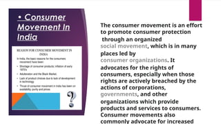 Project On Consumer Awareness.pptxdekhke | PPTX