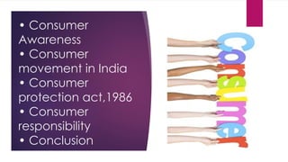 Project On Consumer Awareness.pptxdekhke | PPTX