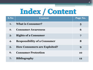 Consumer Awareness | PDF