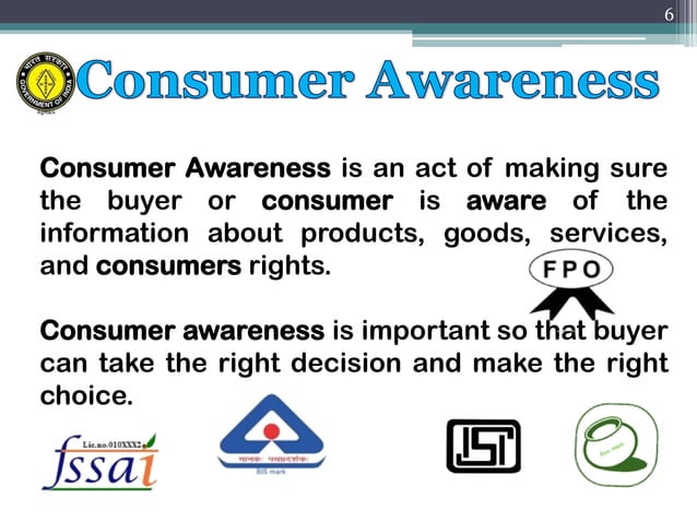Consumer Awareness | PPT | Free Download