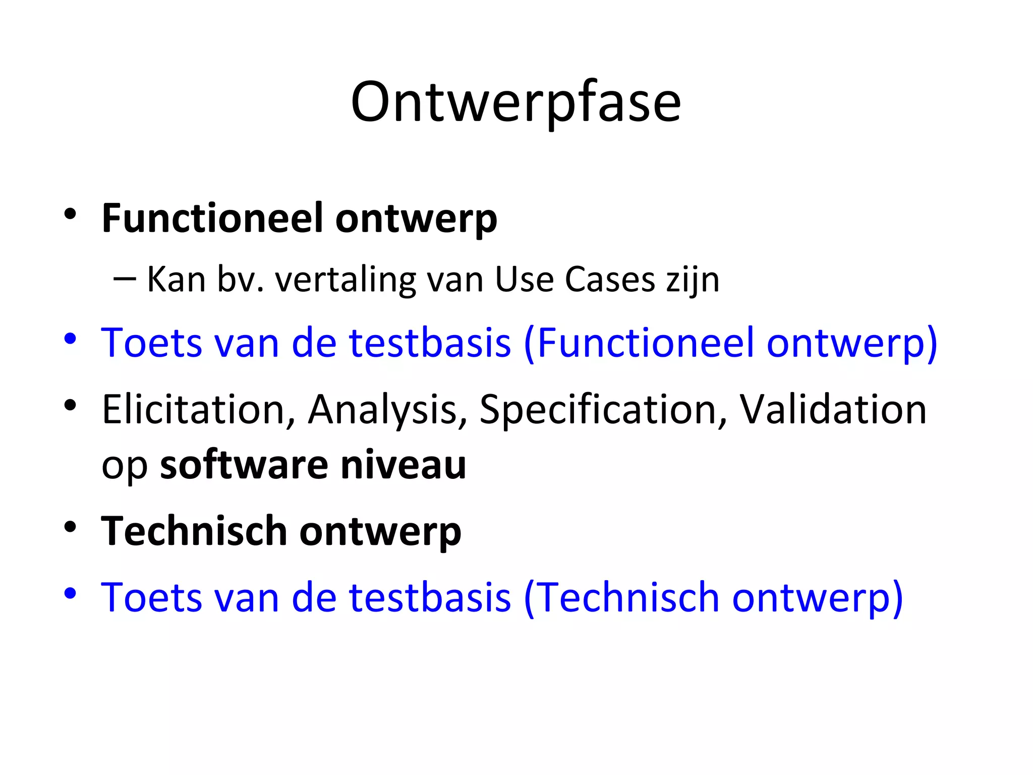 Project onderdelen 12-06-21-v1.0 | PPT