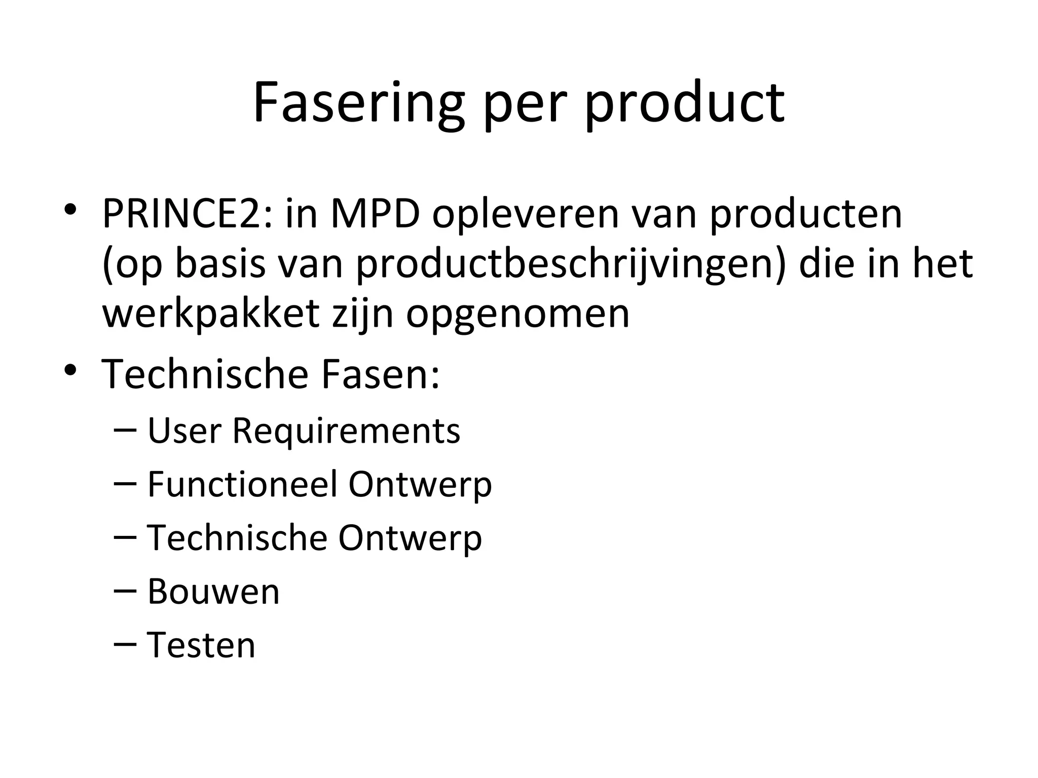 Project onderdelen 12-06-21-v1.0 | PPT