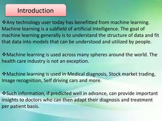 Project on disease prediction | PPTX