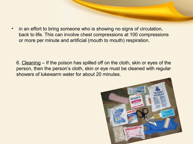 Project on first aid | PPT | First Aid | Injuries