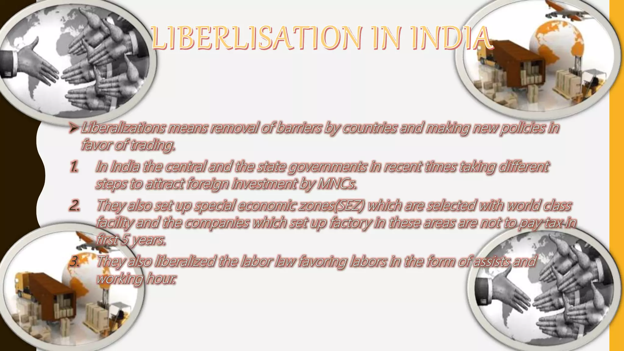 Project on globalisation and indian economy. | PPT