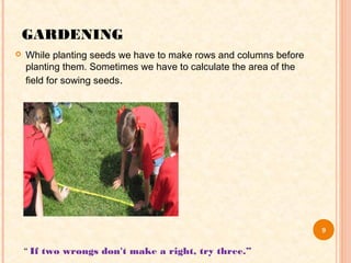 Project on importance of maths in daily life | PPT