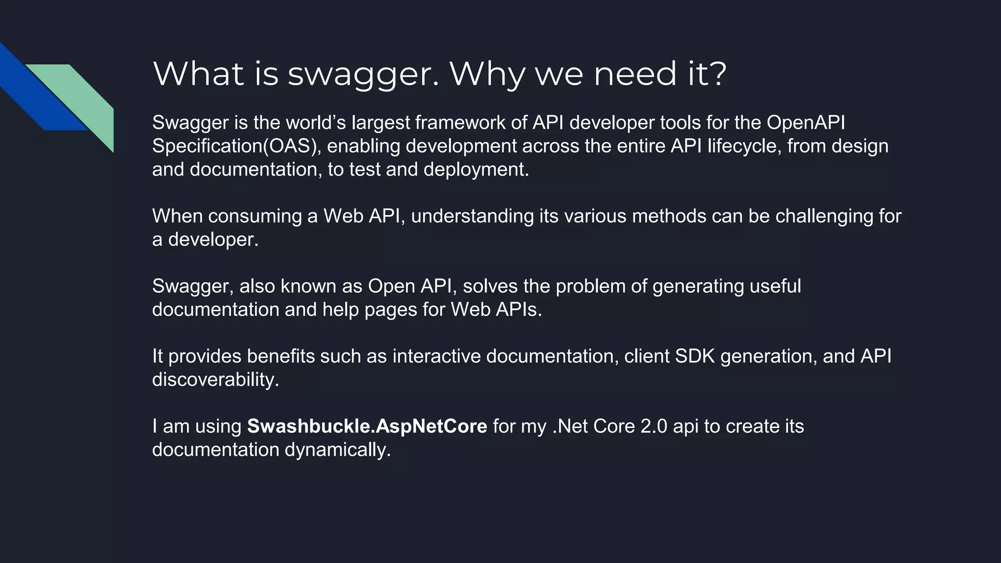 Project onion with swagger | PPT