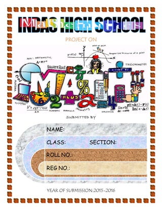 Project on math | PDF