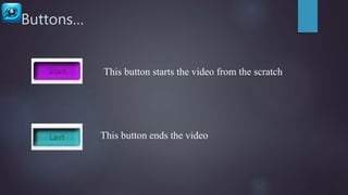 Project on mp4 Media Player using JavaFx | PPT