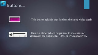 Project on mp4 Media Player using JavaFx | PPT