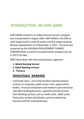 project on office process.pdf | Business Banking & Finance | Business