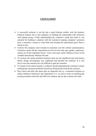 A PROJECT REPORT ON A Study On Online Shopping Behavior Of Hostel ...