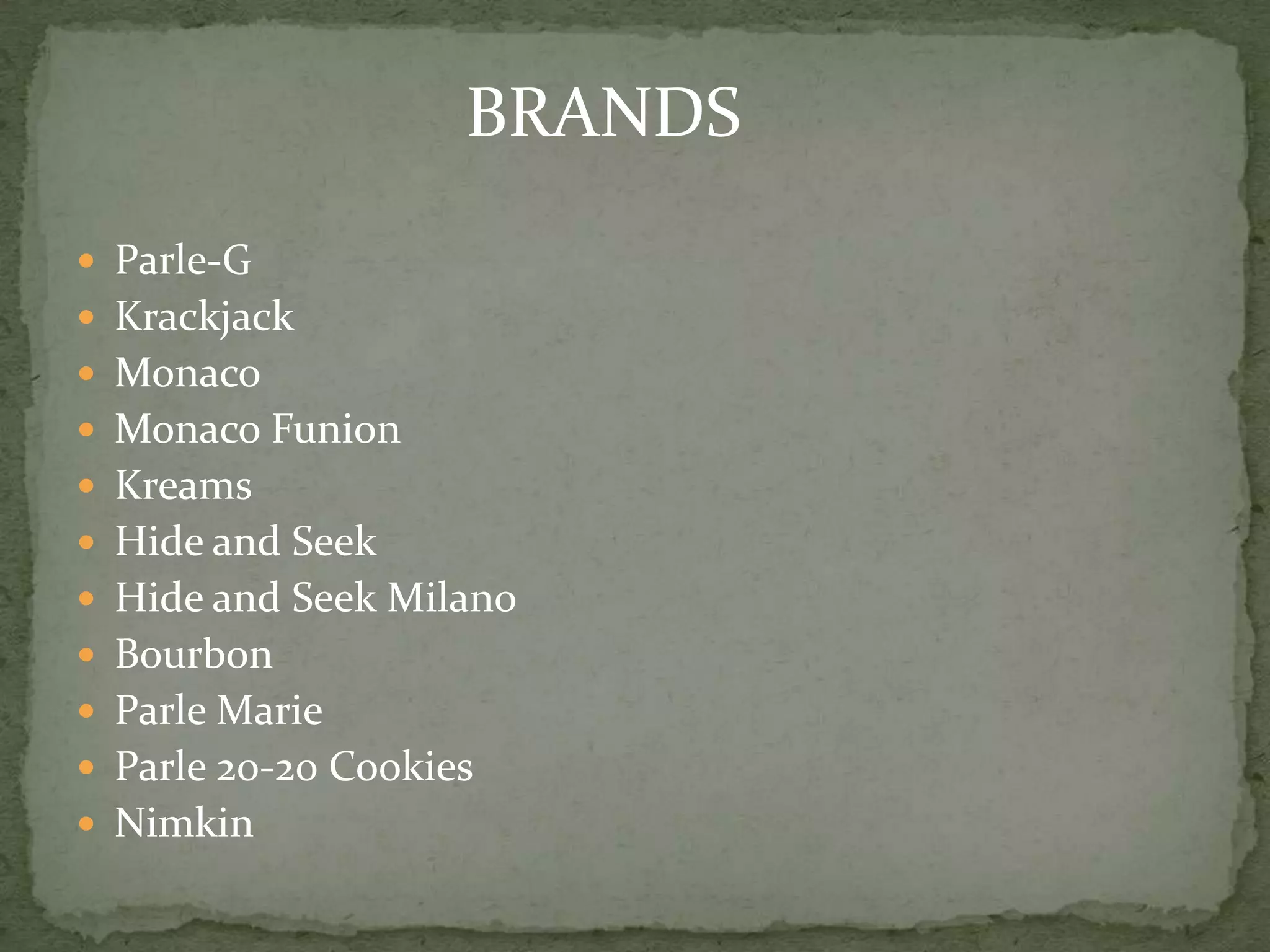 Project on parle g biscuits | PPTX