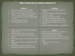 Project on parle g biscuits | PPTX