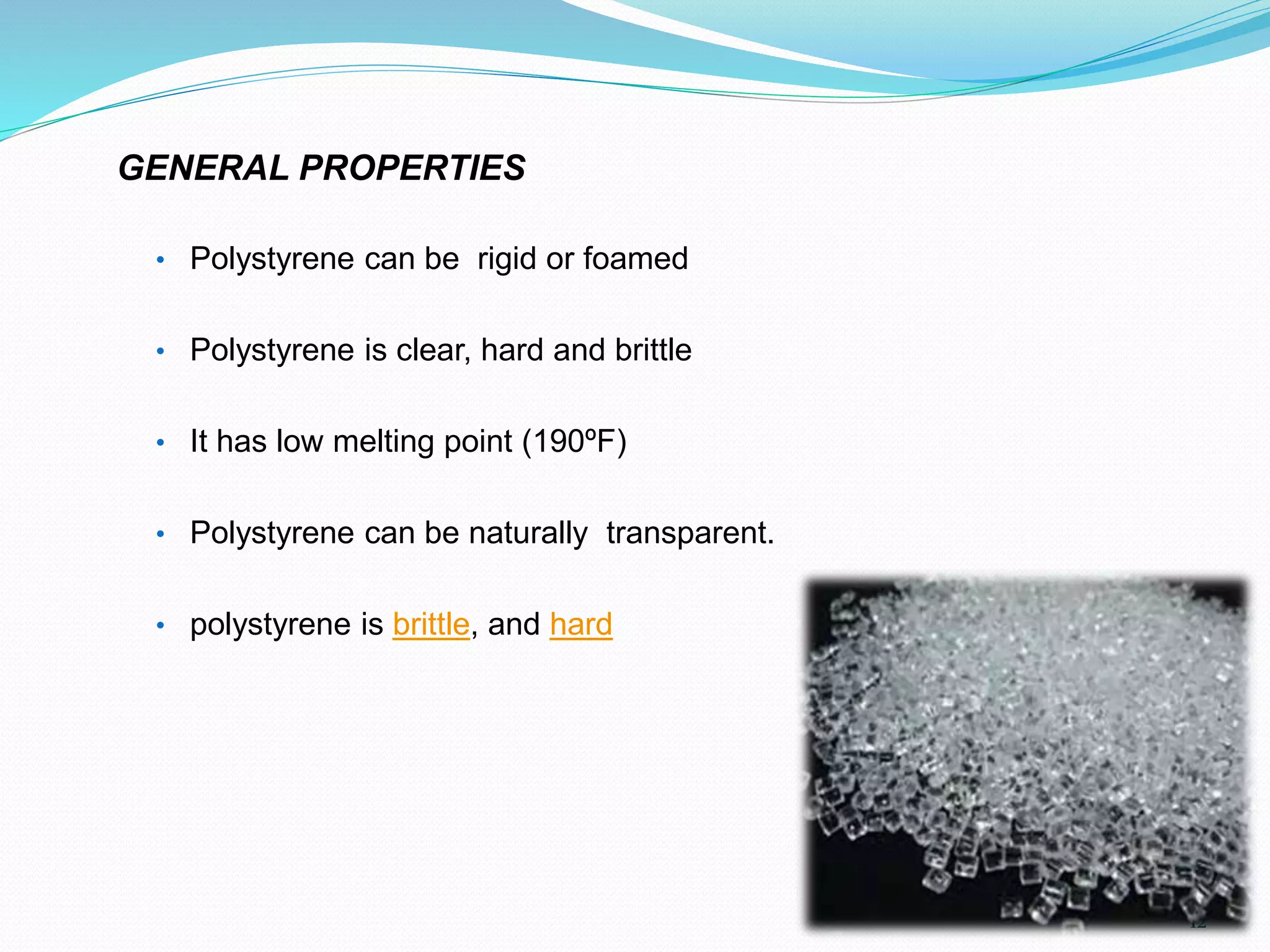 Project report on polystyrene (ps) | PPTX