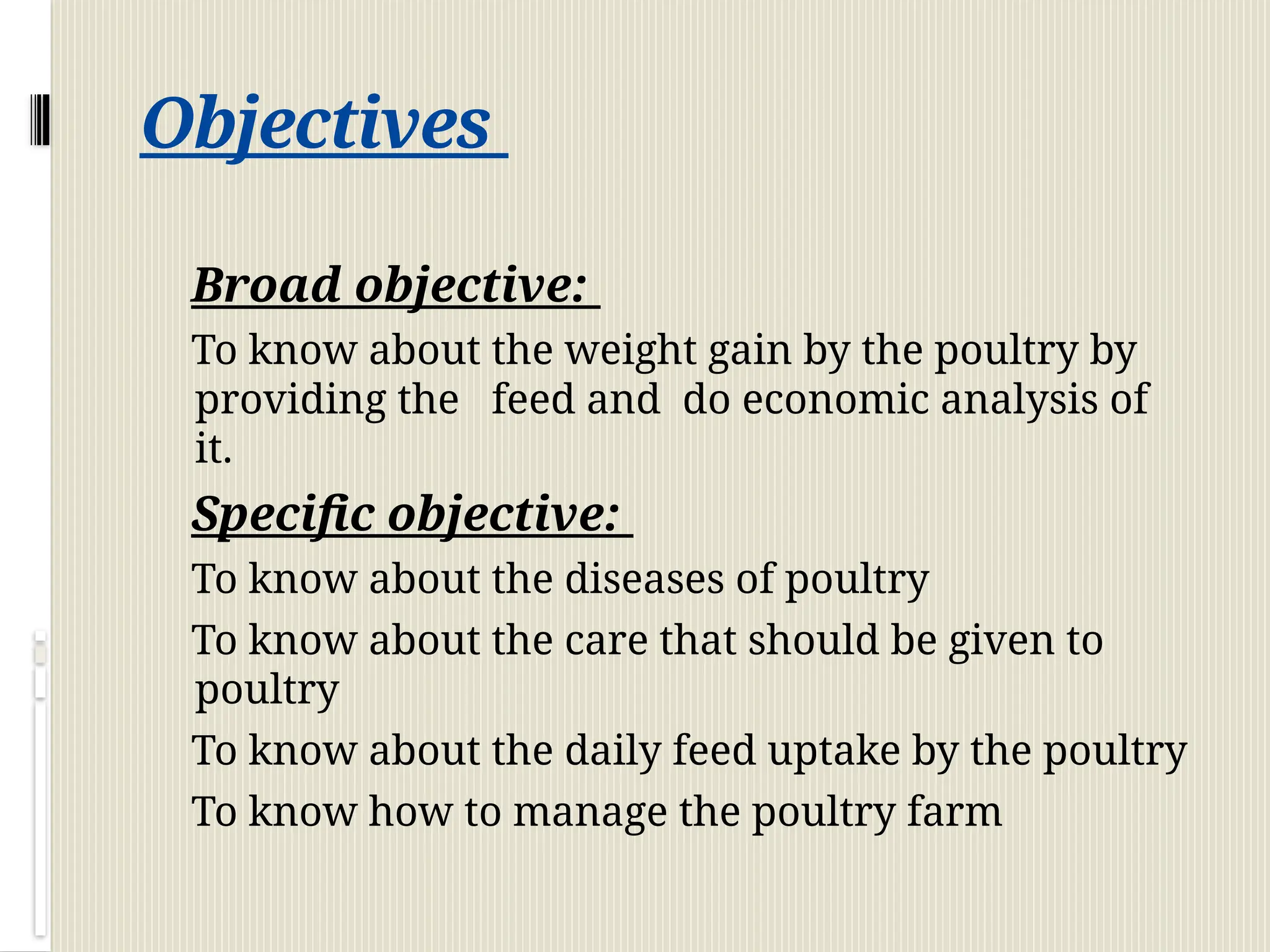 Comprehensive Analysis of Poultry Farming: Principles, Practices, and ...
