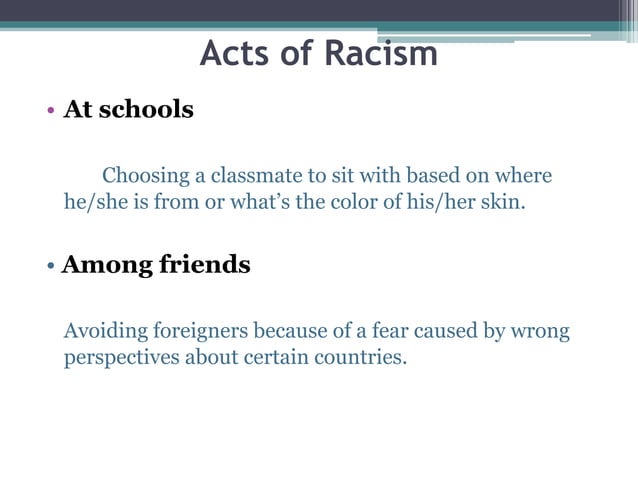 Project on Racism | PPTX