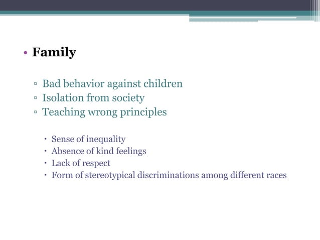 Project on Racism | PPTX