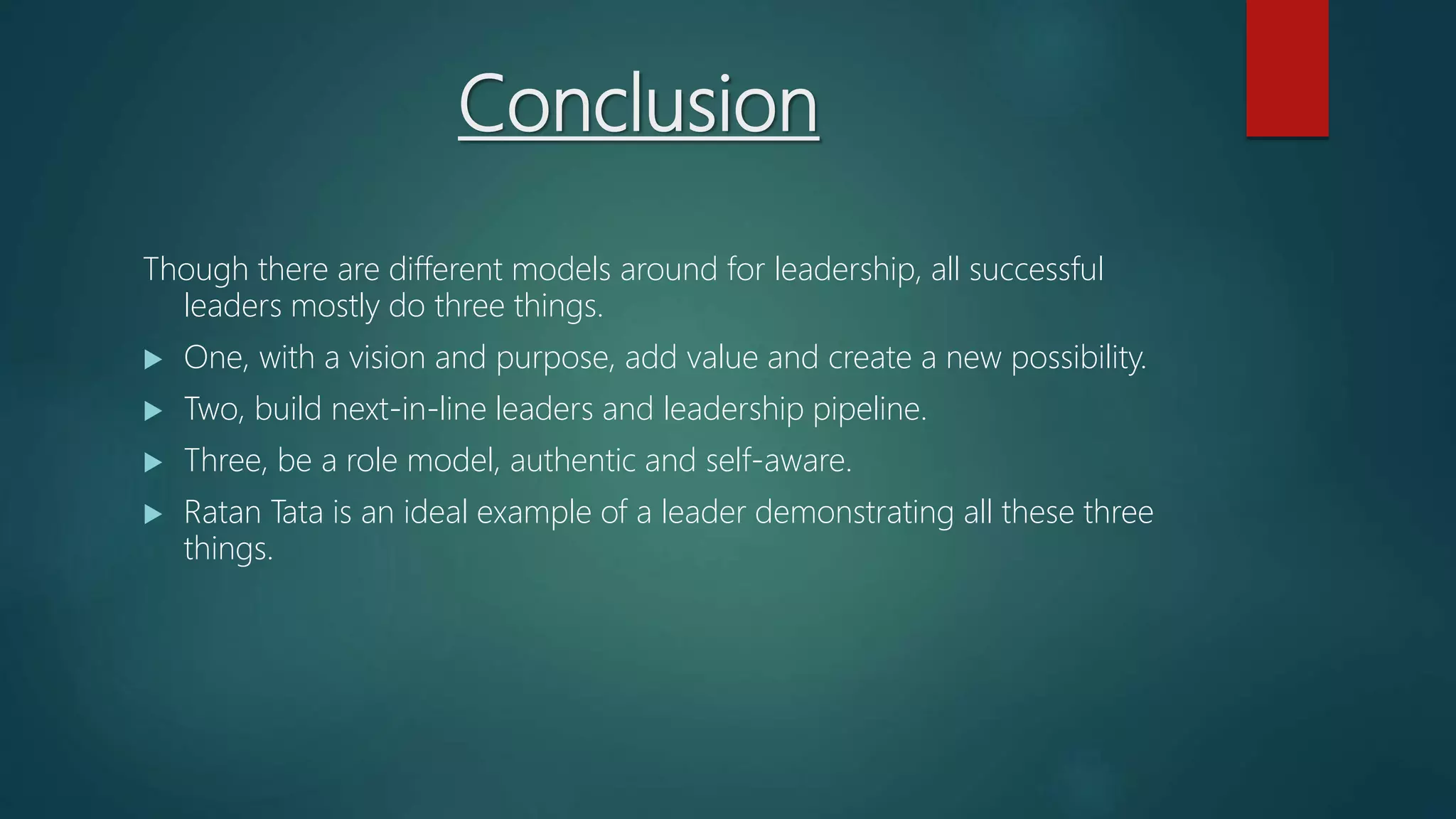 Project on ratan tata | PPTX