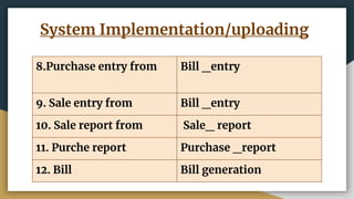 PROJECT ON Saree clothes store management system SUBMITTED BY Devanshi ...