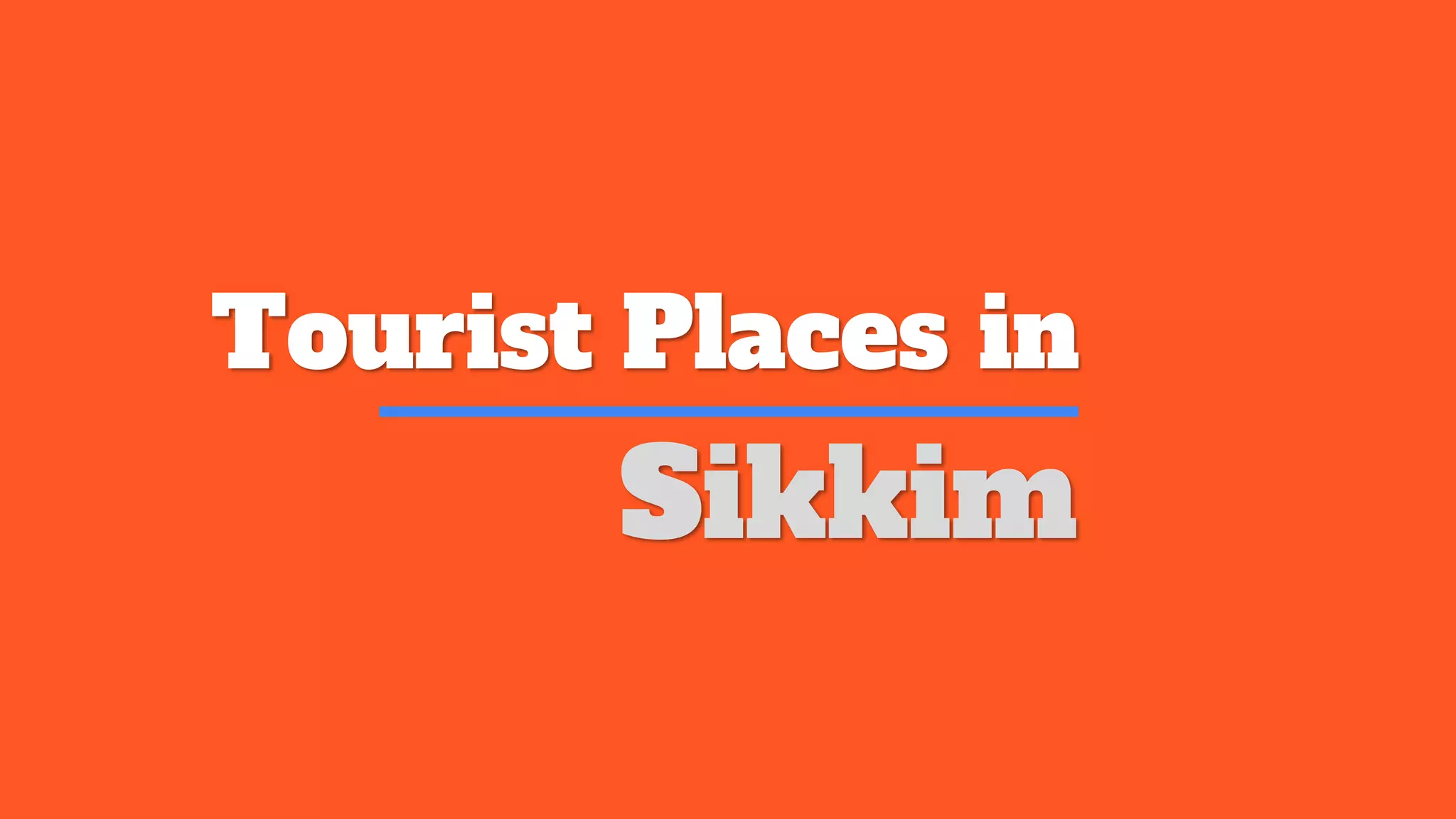 Project on sikkim | PDF