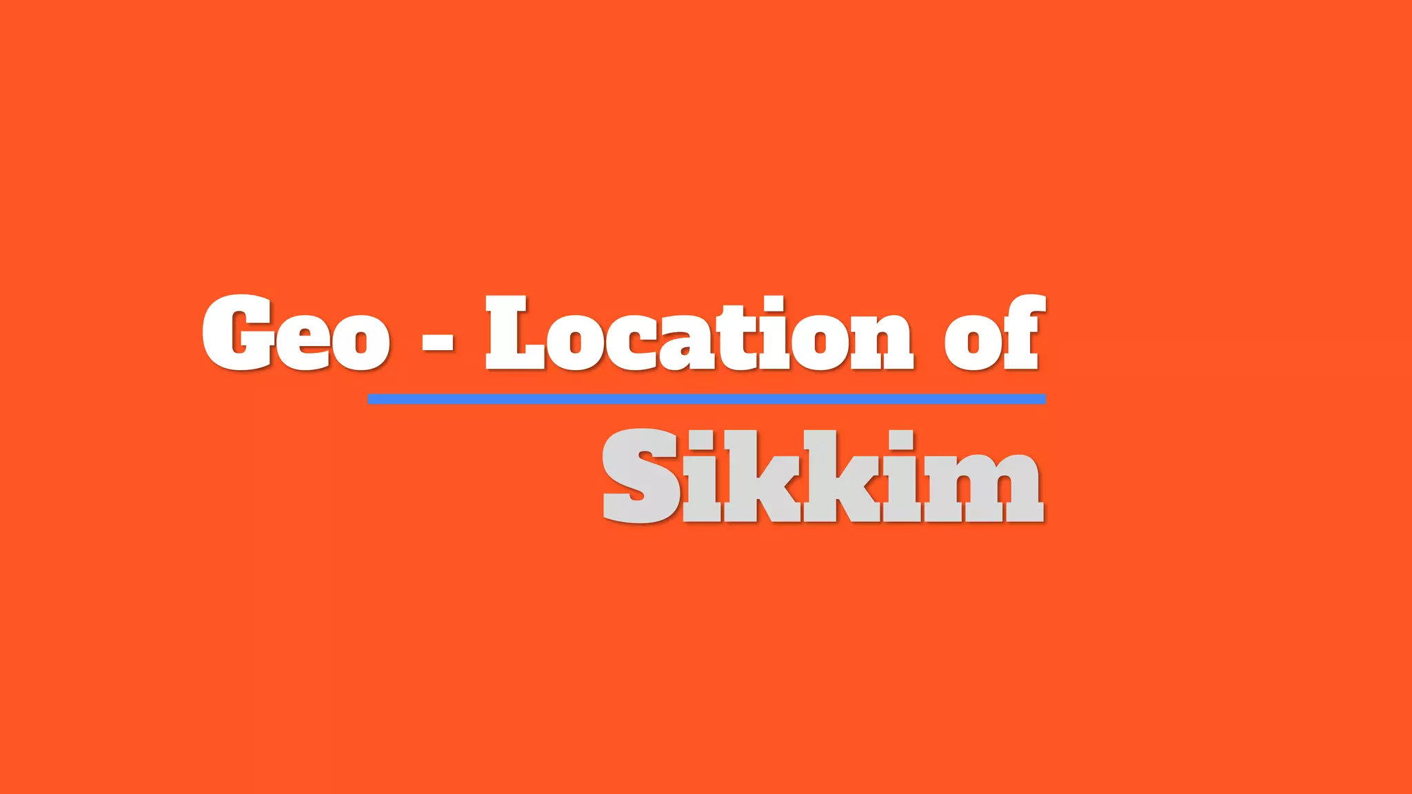 Project on sikkim | PDF