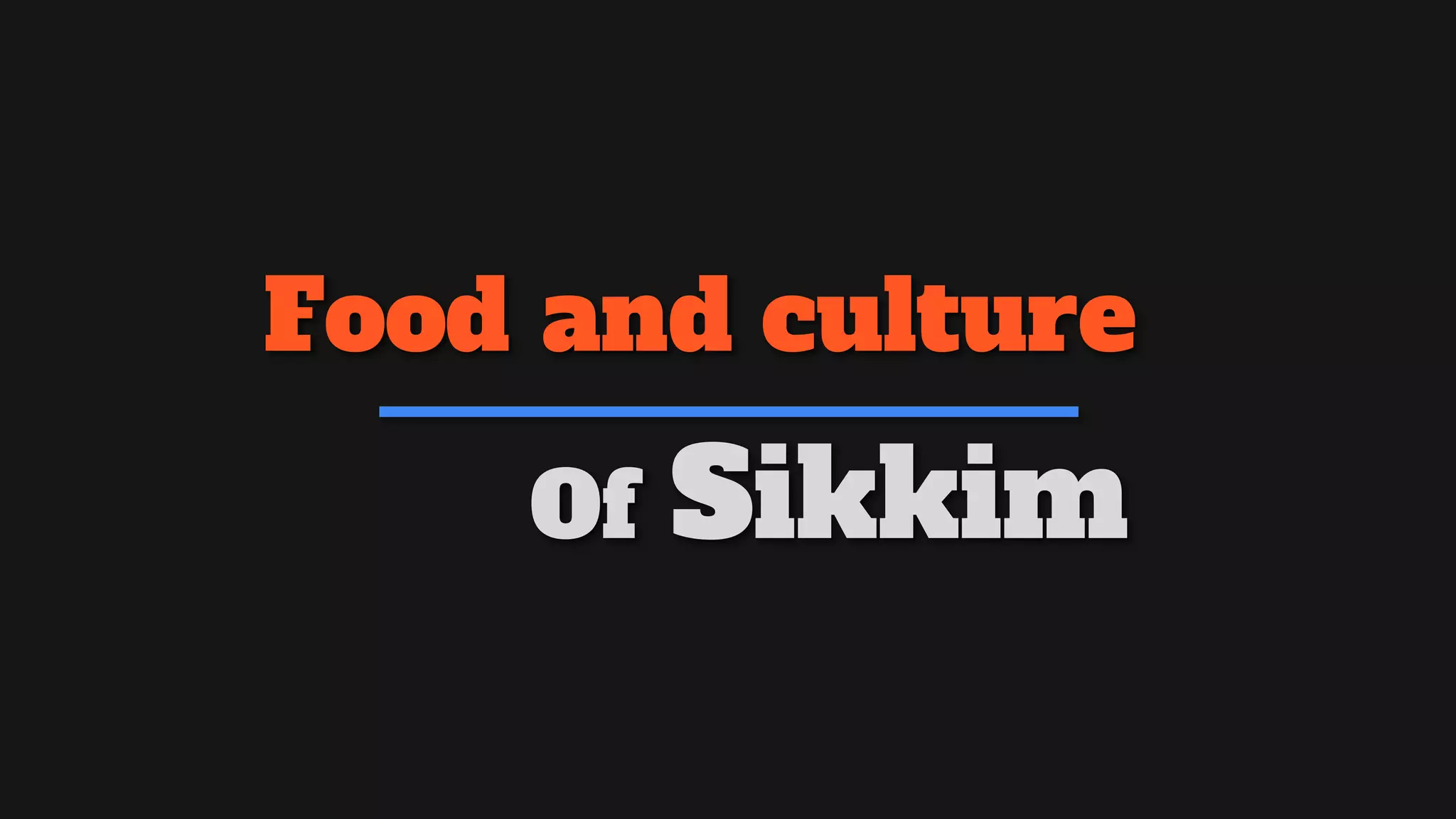 Project on sikkim | PDF