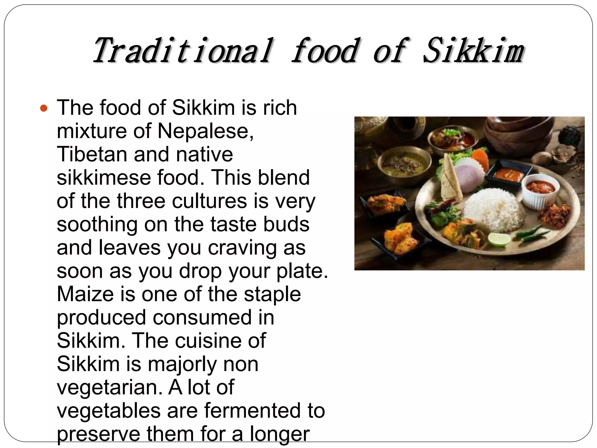 Project on sikkim | PPTX