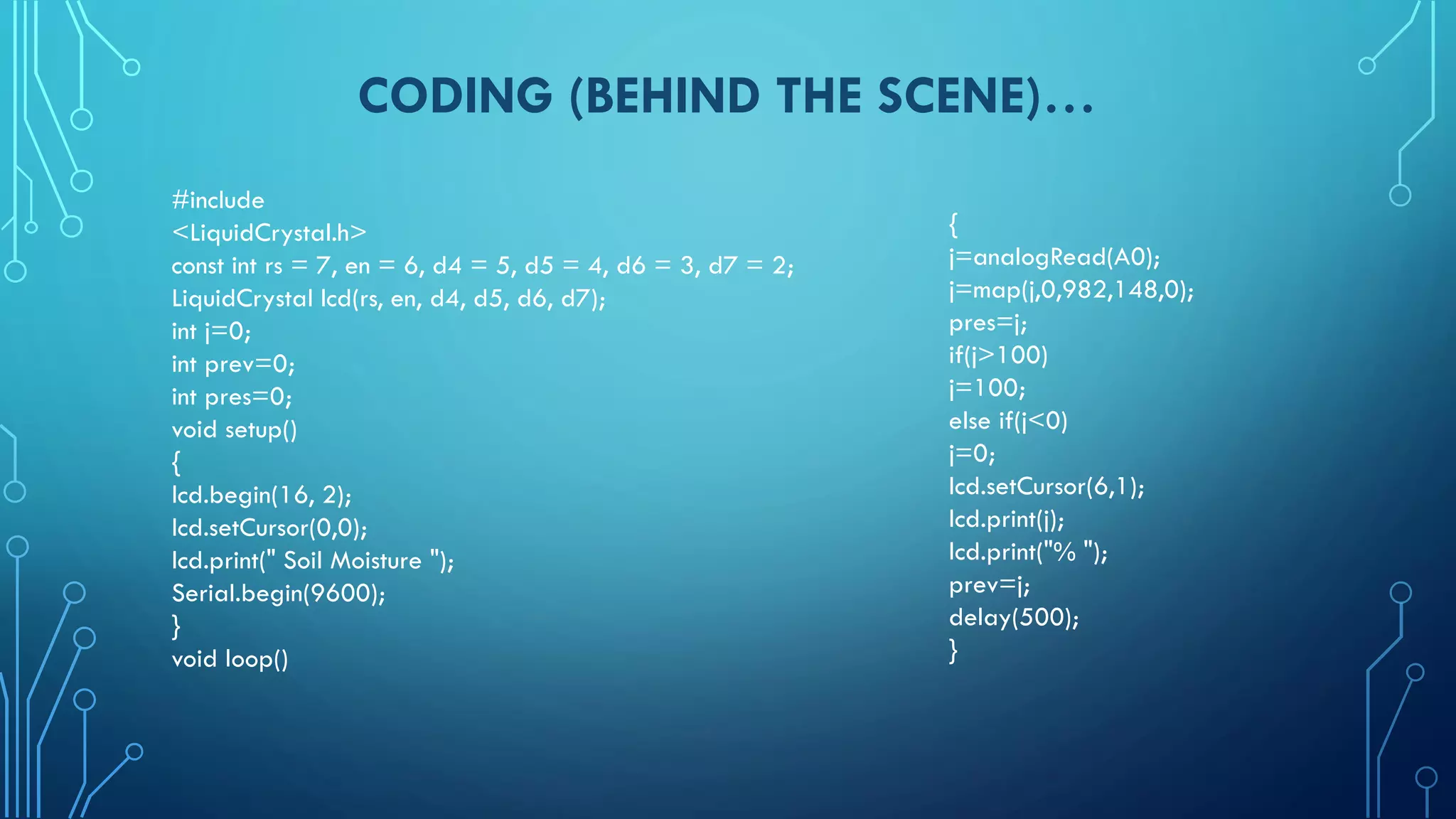 Project on soil moisture sensor | PDF