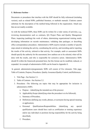 Project on sop part 2 | PDF | Business | Business and Finance