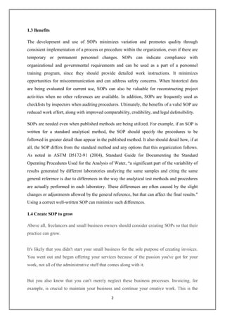 Project on sop part 2 | PDF