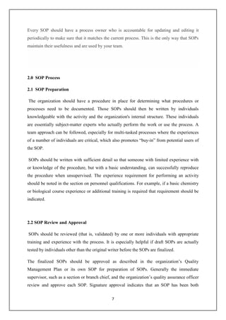 Project on sop part 2 | PDF | Business | Business and Finance