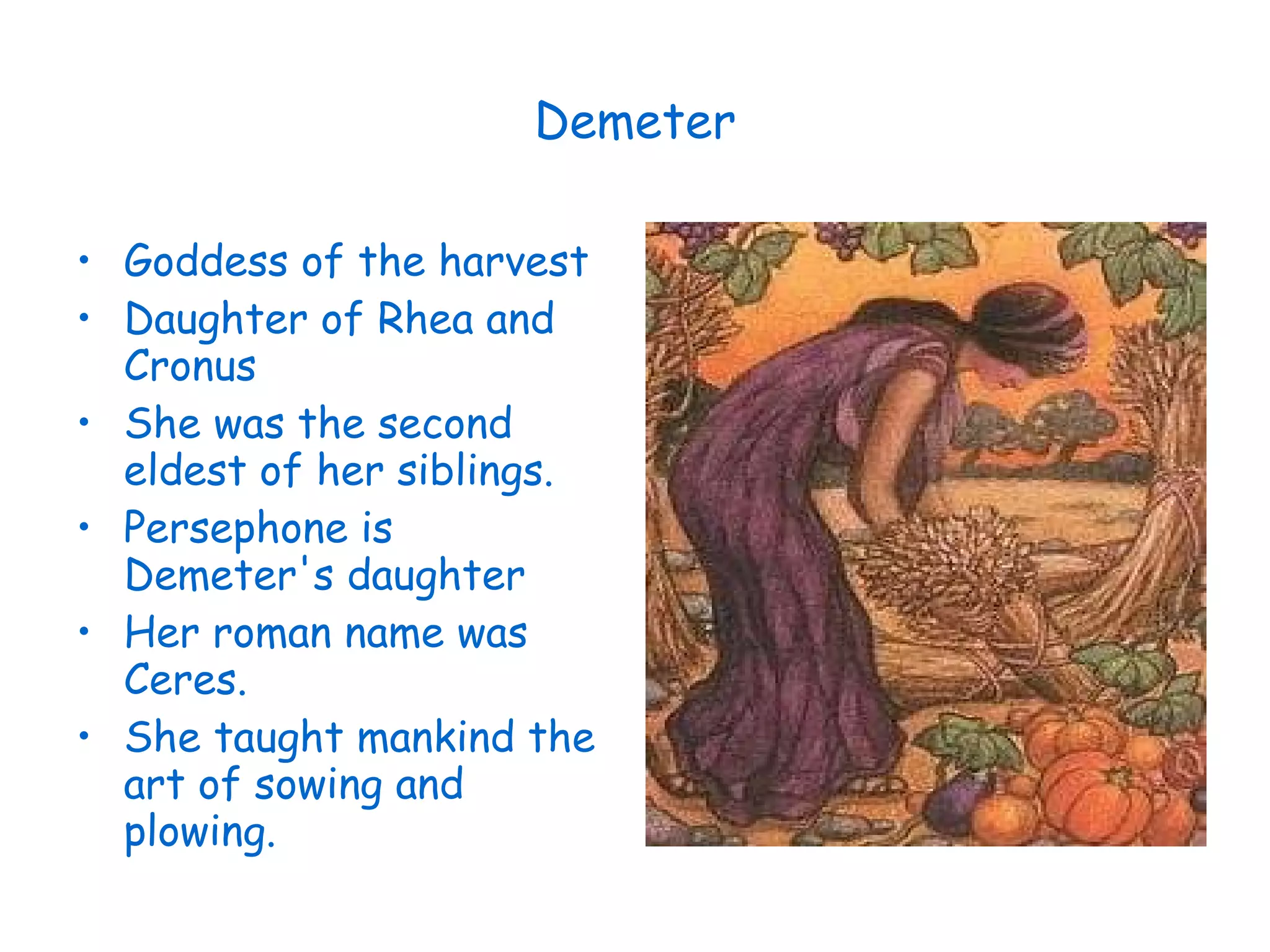 Project on the gods of ancient greece | PPT