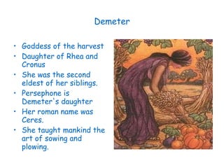 Project on the gods of ancient greece | PPT