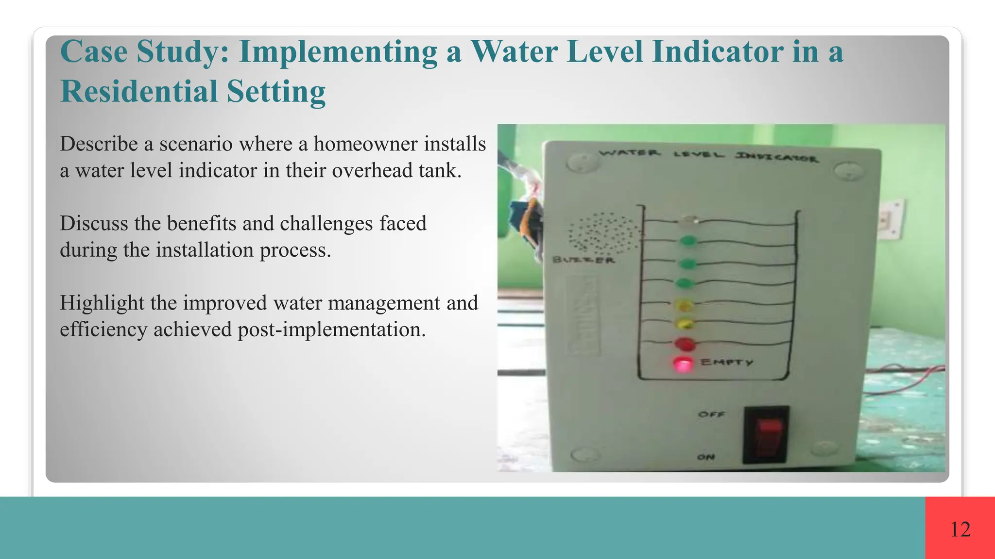 Project On Water Level Indicator for residential.pptx